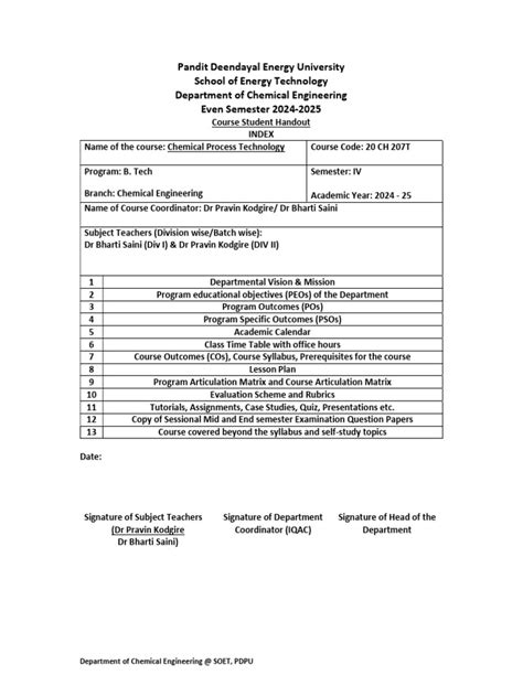 Cpt Theory Course Handout Jan May 2025 Pdf Engineering Sodium