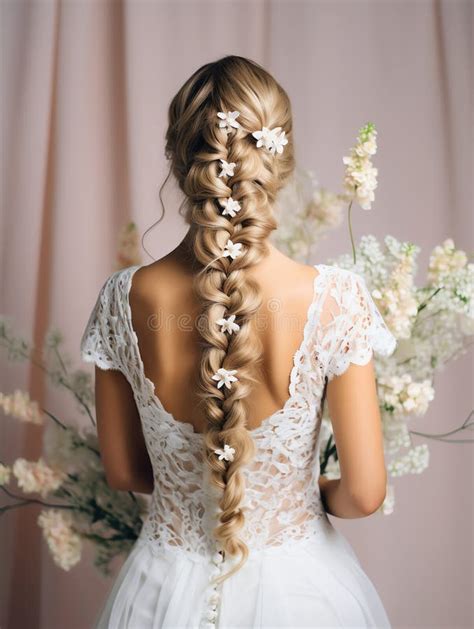 Beautiful Dutch Braid Crown Hair Style For Bride Wedding Hair Style