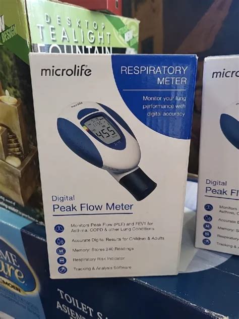 Microlife Peak Flow Respiratory Meterrespiratory Meter Nib 3000