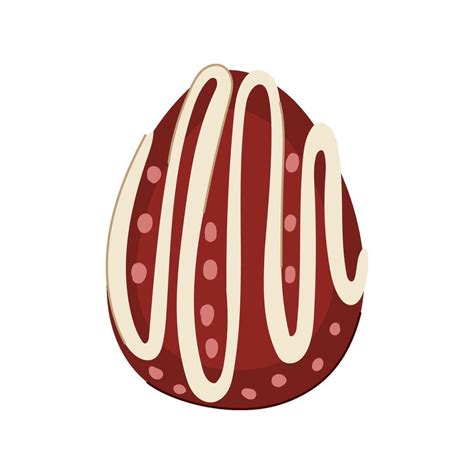 Treat Chocolate Egg Cartoon Illustration 52903719 Vector Art At Vecteezy