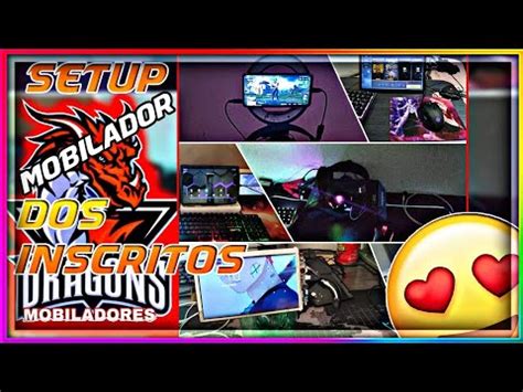 SETUP MOBILADOR DOS INSCRITOS YouTube