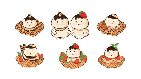 Desain Logo Karakter Imut Lucu Dan Unik