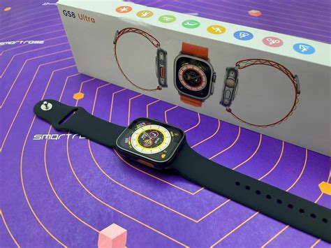 Gs8 Ultra Smartwatch Black Square Uptown Tech