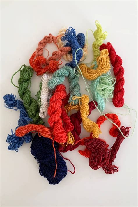 Fine Darning Wool In Bold Colours — Collingwood Norris