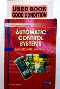 AUTOMATIC CONTROL SYSTEMS With MATLAB Programs Buy AUTOMATIC CONTROL SYSTEMS With MATLAB