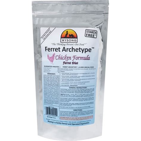 Wysong Archetype Raw Chicken Diet Freeze Dried Ferret Food 7 5 Oz Bag