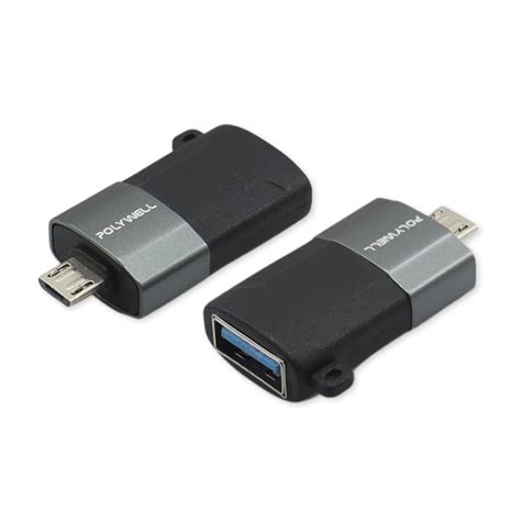 Usb Micro B 轉 Usb A Otg轉接器 適用 Micro Otg 轉接頭 蝦皮購物