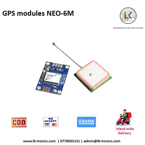 Gps Modules Neo 6m Lk Tronics
