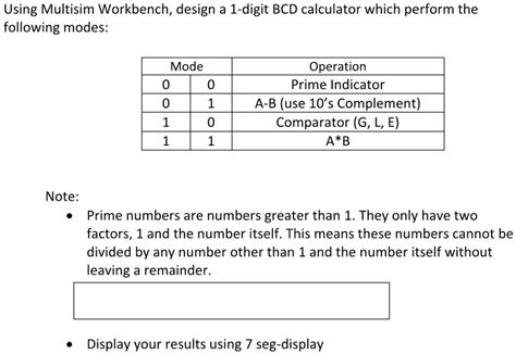 Solved Using Multisim Workbench Design A Digit Bcd Off