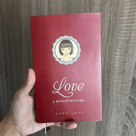 Lang Leav Love And Misadventure Poetry Book Hobbies And Toys Books