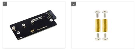 Raspberry Pi Compute Module 4 Pcie To M 2 Nvme Ssd Adapter Board B Hat