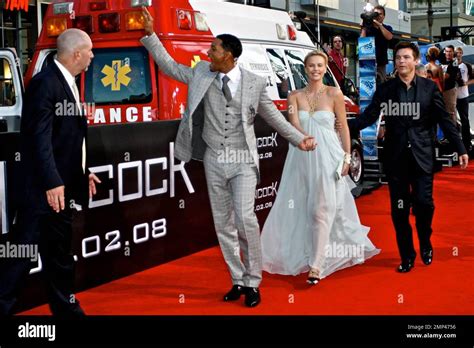 Will Smith Charlize Theron And Jason Bateman Arrive At The Manns