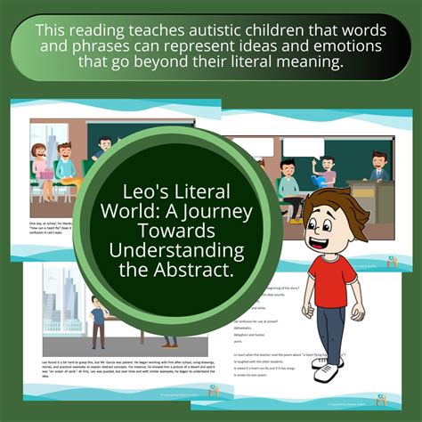 Leos Literal World A Journey Towards Understanding The Abstract Activity To Practice Reading