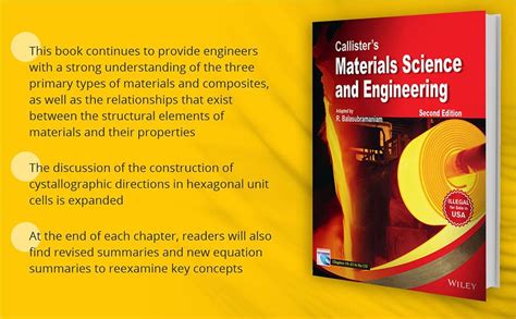 Callisters Materials Science And Engineering 2ed Wcd Im E R