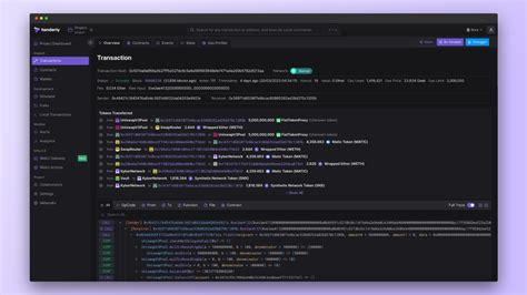 Dashboard Redesign Transaction Overview And Debugger Overhaul