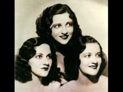 Boswell Sisters Blue Moon 1935 Youtube
