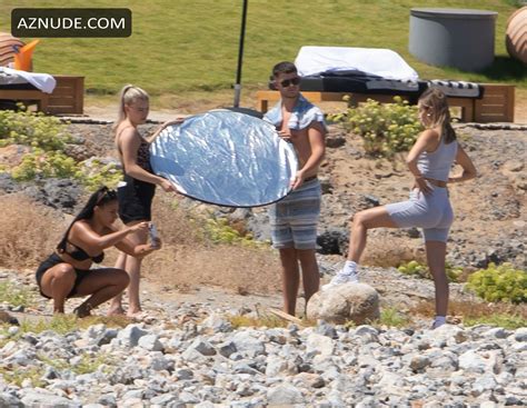 Megan Mckenna Sexy On A Fashion Shoot For In The Style In Heraklion