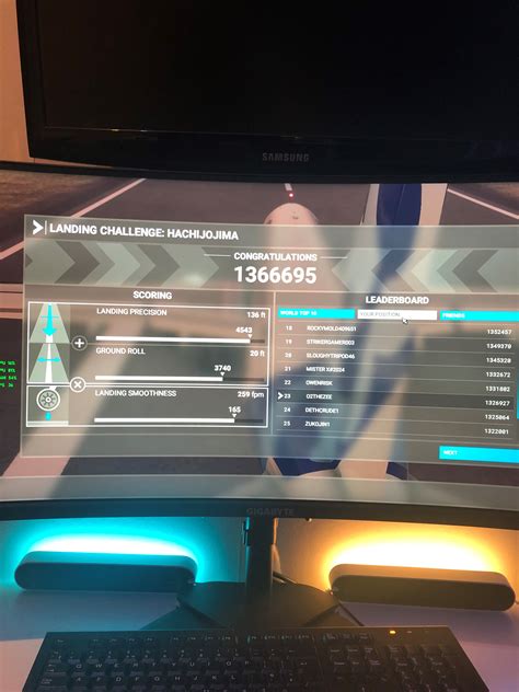 landing challenge leaderboard not updating user interface