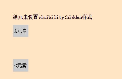 display none和visibility hidden两者的区别 visibility hidden和display none CSDN博客