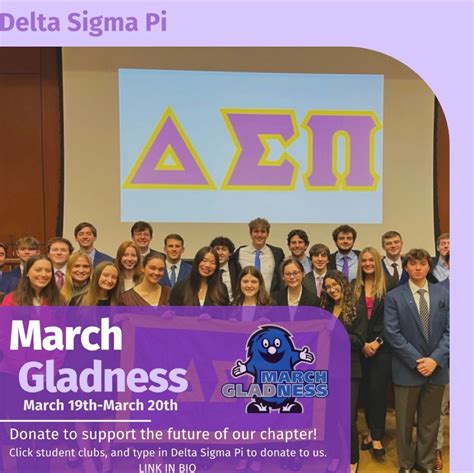 Delta Sigma Pi Theta Lambda Chapter On Linkedin Donate To Our March