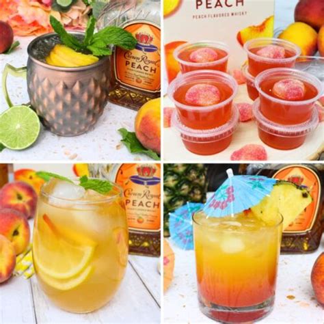 19 Easy Crown Peach Drinks To Try Today Dinners Done Quick