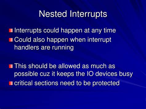 Ppt Interrupts And Exceptions Powerpoint Presentation Free Download