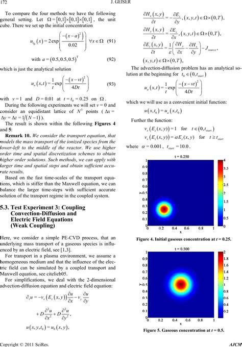 Operator Splitting Method For Coupled Problemstransport And Maxwell Equations
