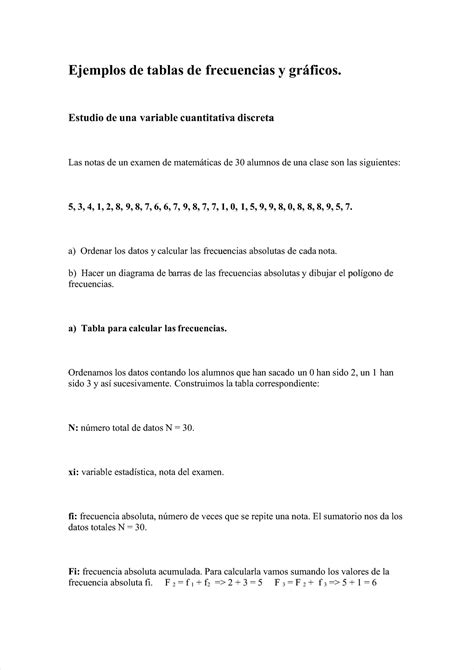 Pdf Ejemplos De Tablas De Frecuencias Y Graficos Compress Ejemplos De Tablas Deejemplos De