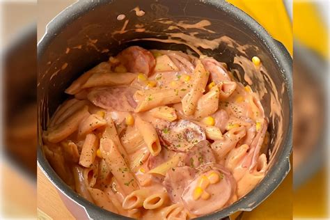 Macarrão na panela de pressão fica pronto em poucos minutos você vai