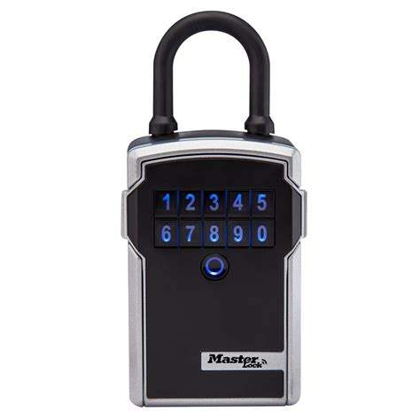 Master Lock SafeSpace Portable Light Up Dial Lock Box With Removable Shackle 5424DHC The Home