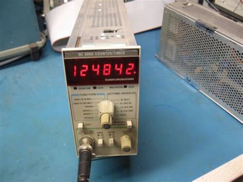 Tektronix Dc504a Tm500 Frequency Counter Plug In Ebay