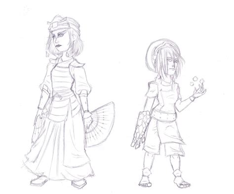 Suki And Toph By Bbandittt On Deviantart