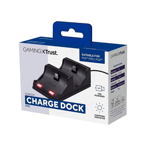 Carregador Duplo GXT 235 Trust PS4 Novo Fazenda Rio Grande Meu