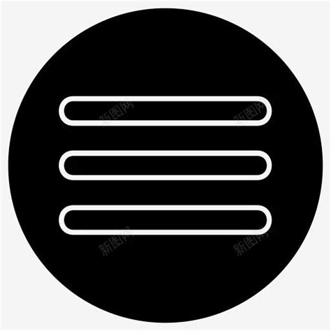 菜单保持架列表图标 免费下载 页面网页 平面电商 创意素材 花瓣网