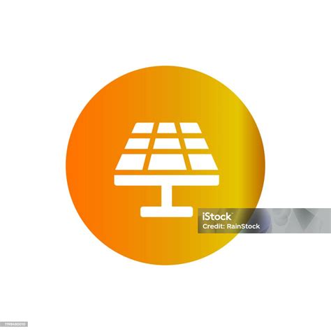 Icône Solaire Dénergie Solaire De Panneau Solaire Illustration De