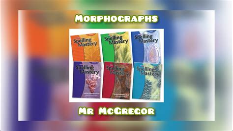 Morphographs Mr Mcgregor Youtube