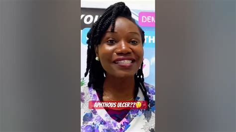 Aphthous Ulcers Arent Contagious Check This Out Shorts Hannaholaoye