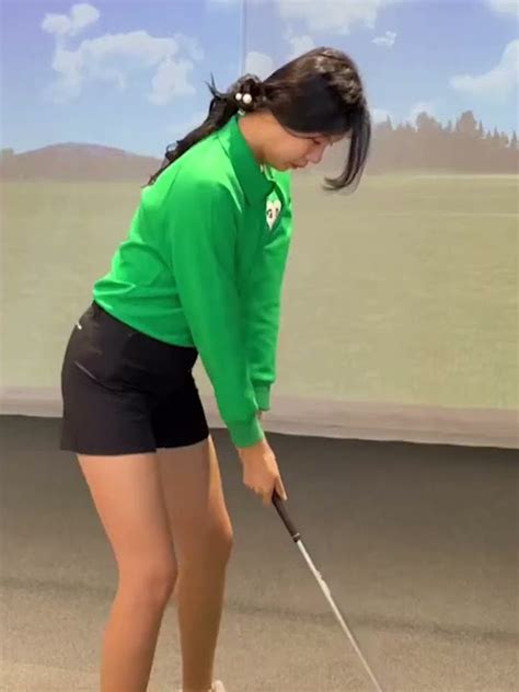 용인대 출신의 김민지 프로의 골프스윙~ 골프 골프스윙 Youtube