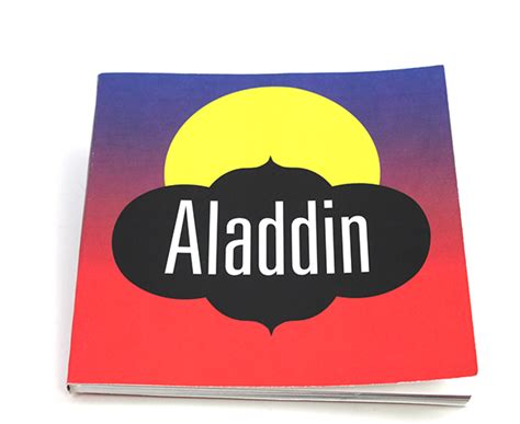 Aladdin Script Book On Behance