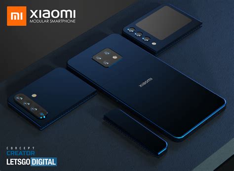 Xiaomi Works On A Modular Smartphone With A Removable Camera And Battery This Is How It Could