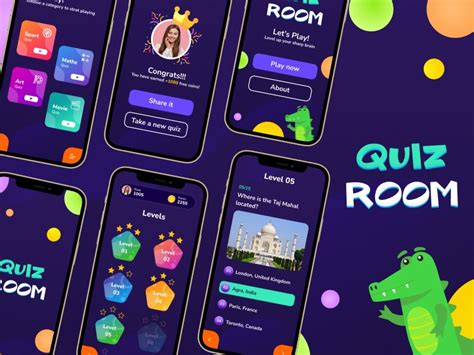 Techeshta Looking For A Quiz Game App Ui Kit Quizroom