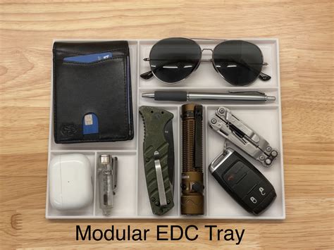 Modular Edc Tray Organizer By Jankydesigns09makerworld Download Free