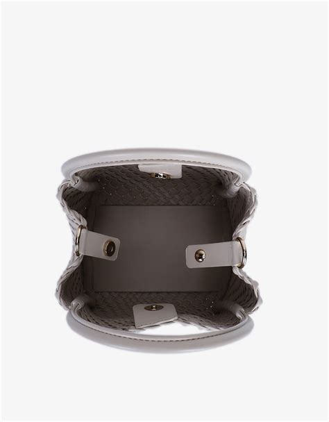 Hollace Mini Tote Woven Cream Remireid