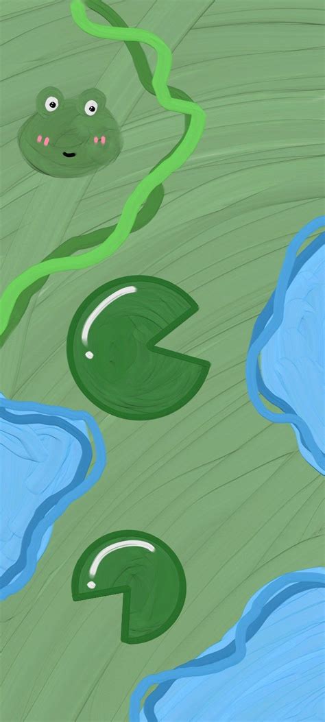 Wallpaper Frog Aesthetic