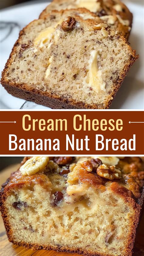 Ultimate Cream Cheese Banana Nut Bread Recipe Simply Yummy Eats