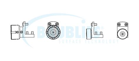 Modular Single Roller Tool System Rolling Unit For External Use