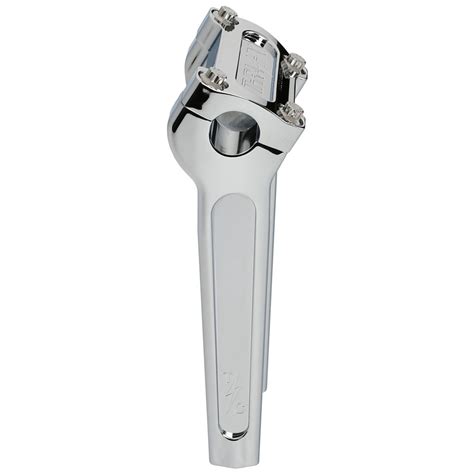 Thrashin Supply 8 Straight Handlebar Risers Chrome Tsc 8000 3