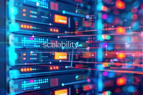 Scalability In A Networked World Stock Illustration Illustration Of Hardware Internet