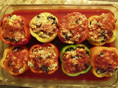 Quinoa Stuffed Pepper The Clean Cooks
