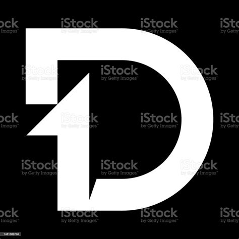 Logo Dm Minimal Icône Dune Lettre Md Sur Fond De Luxe Idée De Logo
